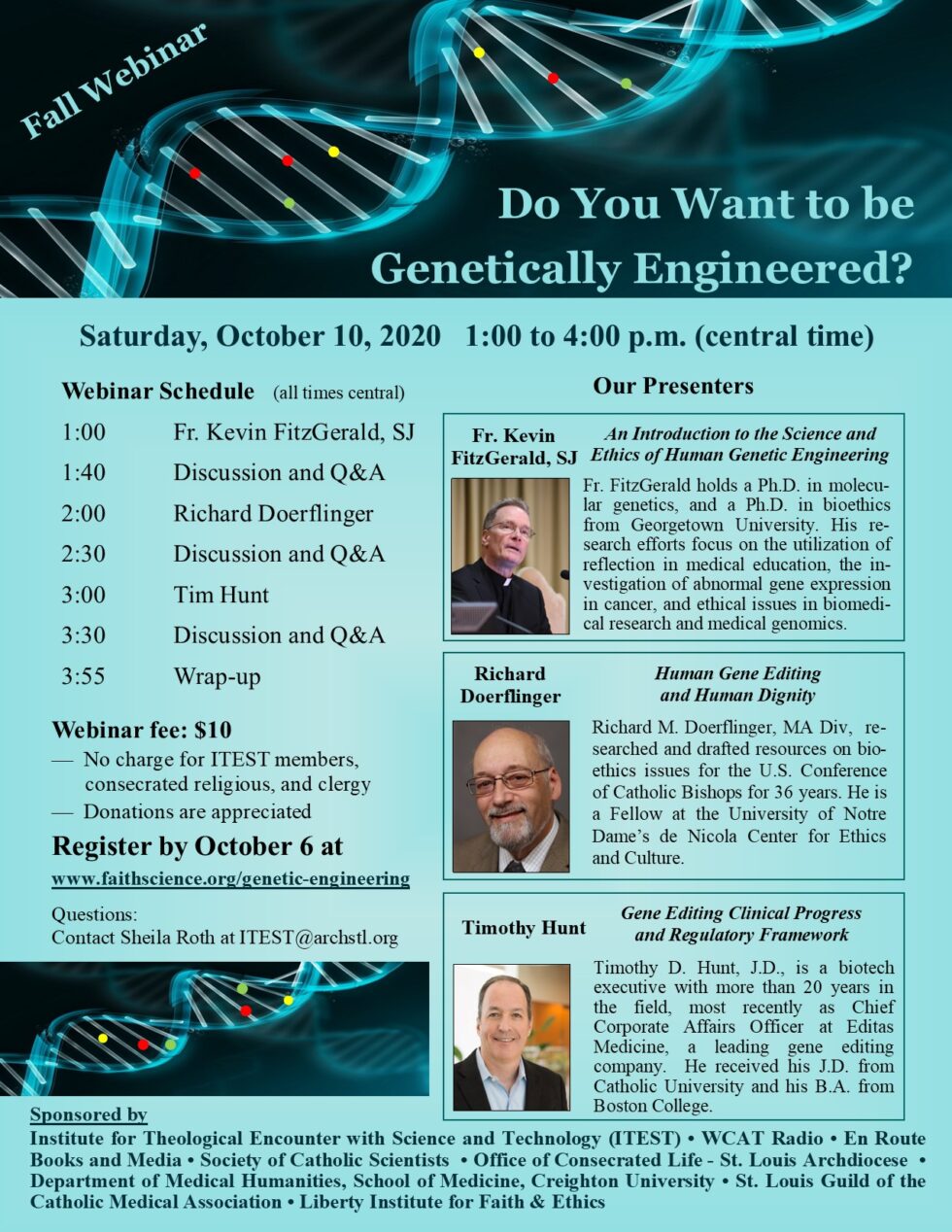 Do you want to be genetically engineered? - Institute for Theological ...